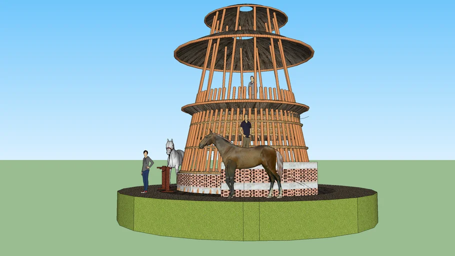Horse Watch Tower | 3D Warehouse