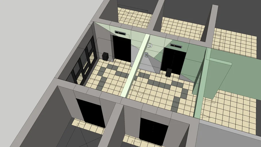 ROOF TOP LIFT LOBBY | 3D Warehouse