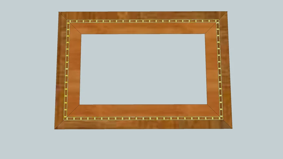 Picture Frame Face Veneer | 3D Warehouse