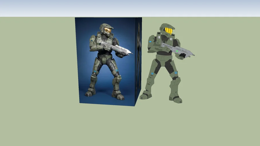 master chief | 3D Warehouse