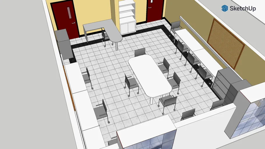 PCD Knights Room - Claire Shamgochian | 3D Warehouse