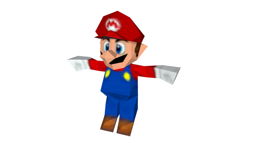 mario lowpoly | 3D Warehouse