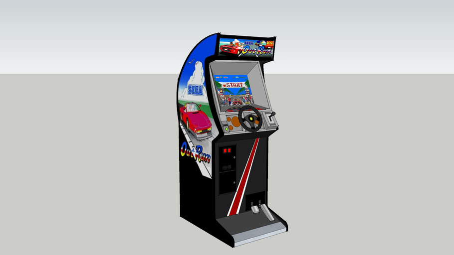 Outrun arcade game | 3D Warehouse