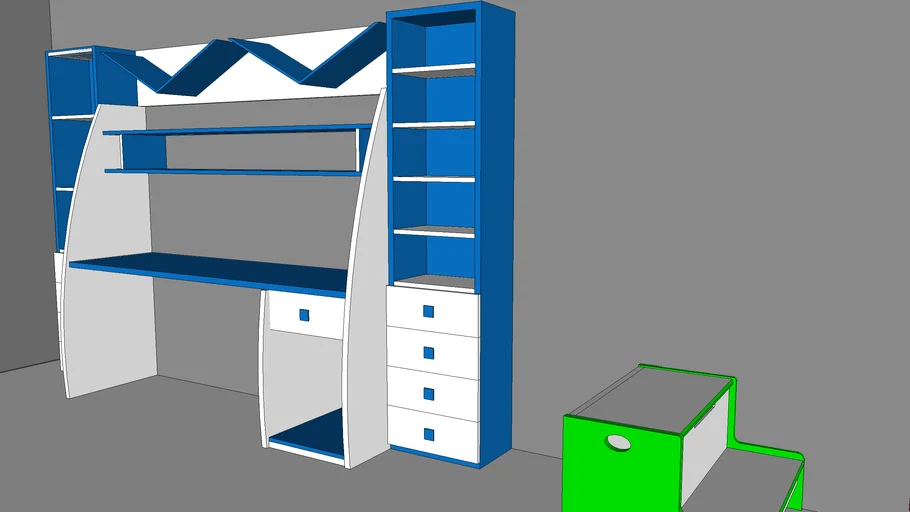 Student cabinet | 3D Warehouse