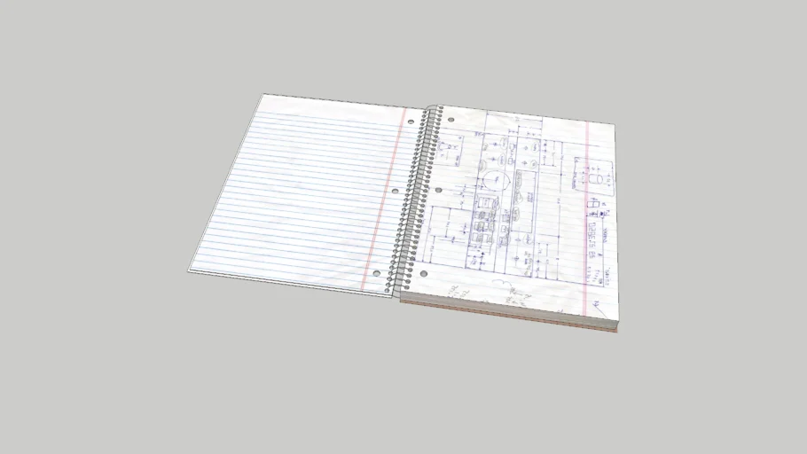 Notebook | 3D Warehouse