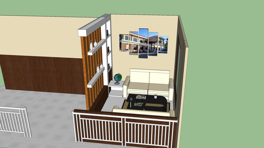 Ruang Tamu Office | 3D Warehouse