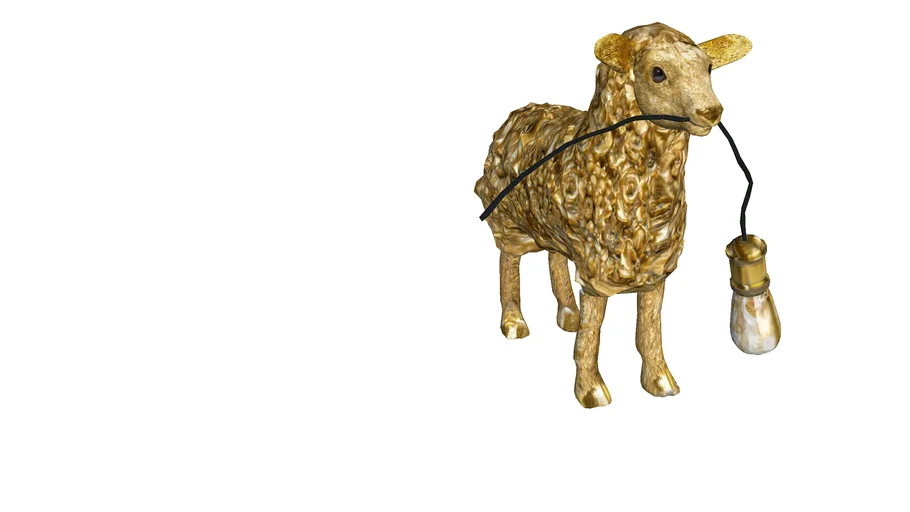 Sheep Table Lamp | atelier-yuwa.ciao.jp