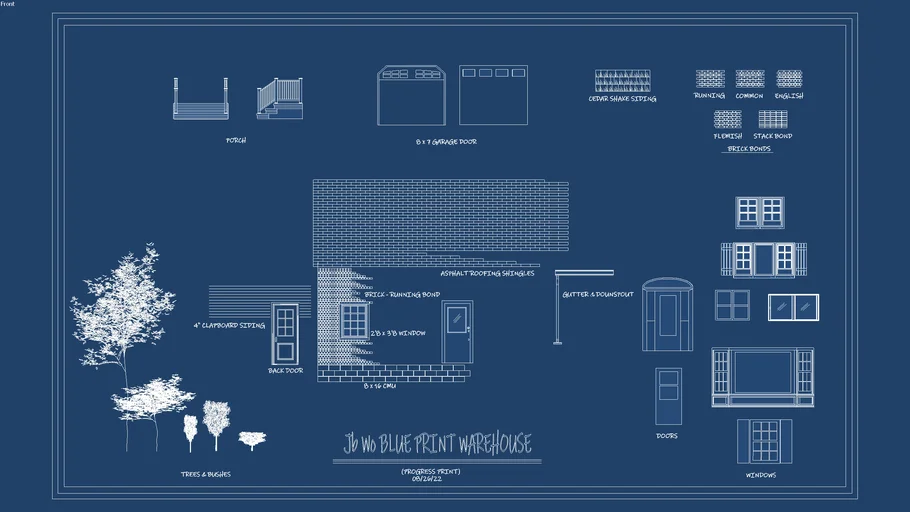 Blue Print Warehouse | 3D Warehouse