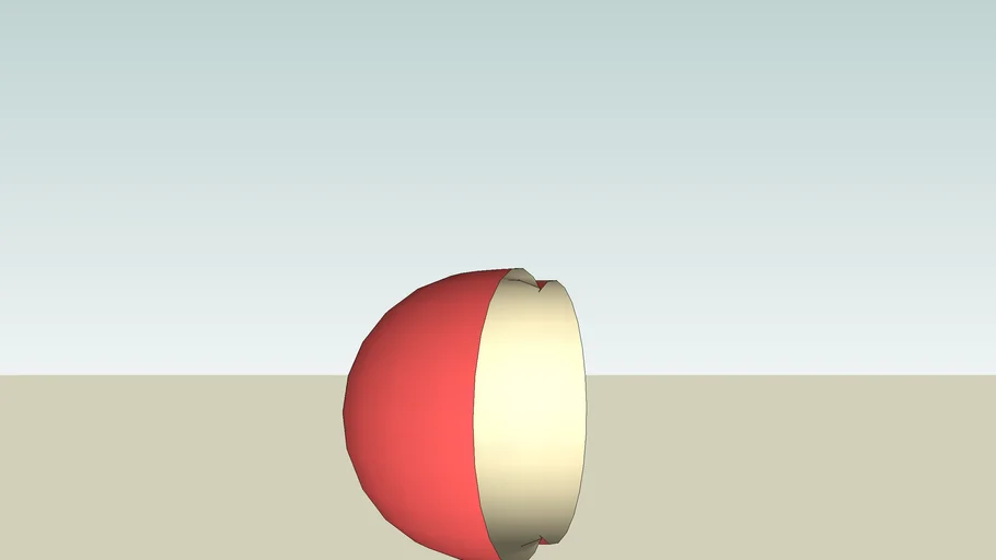 3d Half Apple | 3D Warehouse