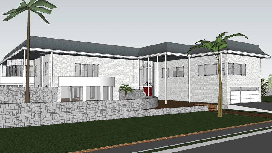 Hollywood Regency 5 Bedroom Mansion | 3D Warehouse