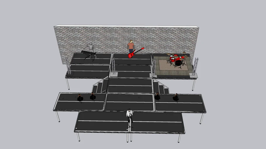 Concert Stage | 3D Warehouse