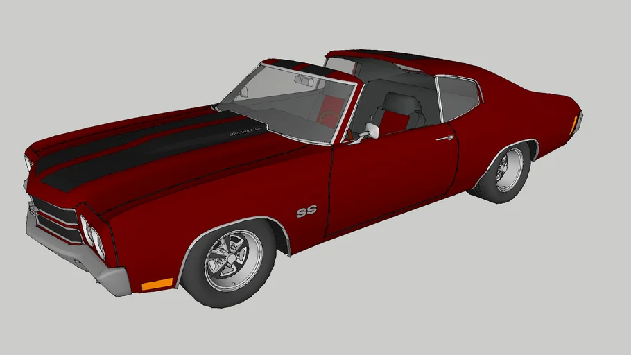 1970 Chevrolet Chevelle Targa top | 3D Warehouse