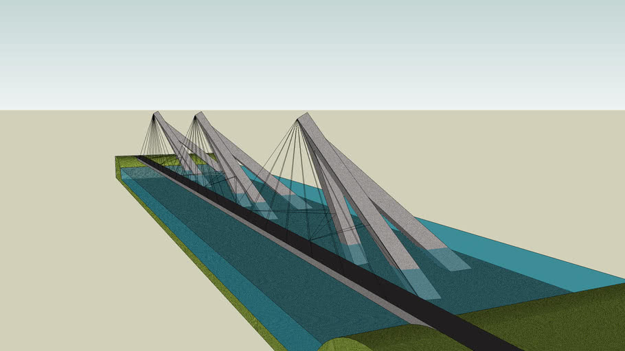 Hanging Bridge | 3D Warehouse