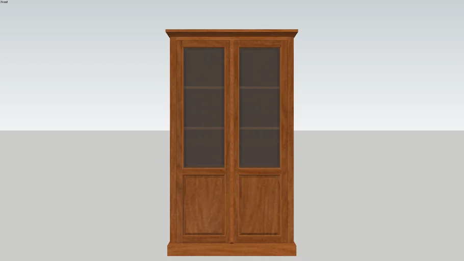 Glass Door Cabinet.skp | 3D Warehouse