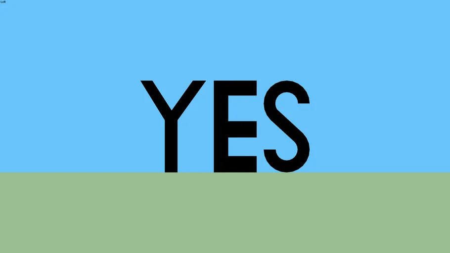 YES/NO | 3D Warehouse