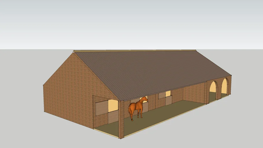 Horse Stables | 3D Warehouse