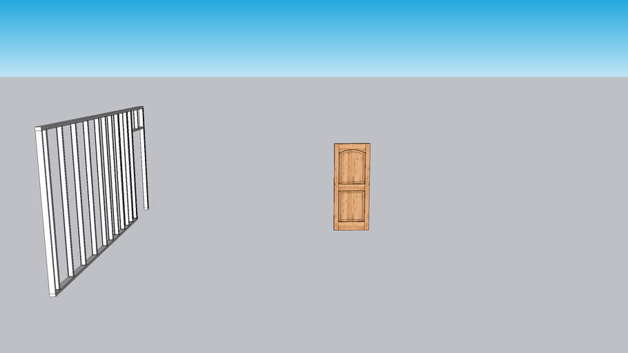 Tabique estructura Drywall | 3D Warehouse