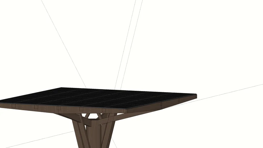 Whitman Architectural Design Solar Tree | 3D Warehouse