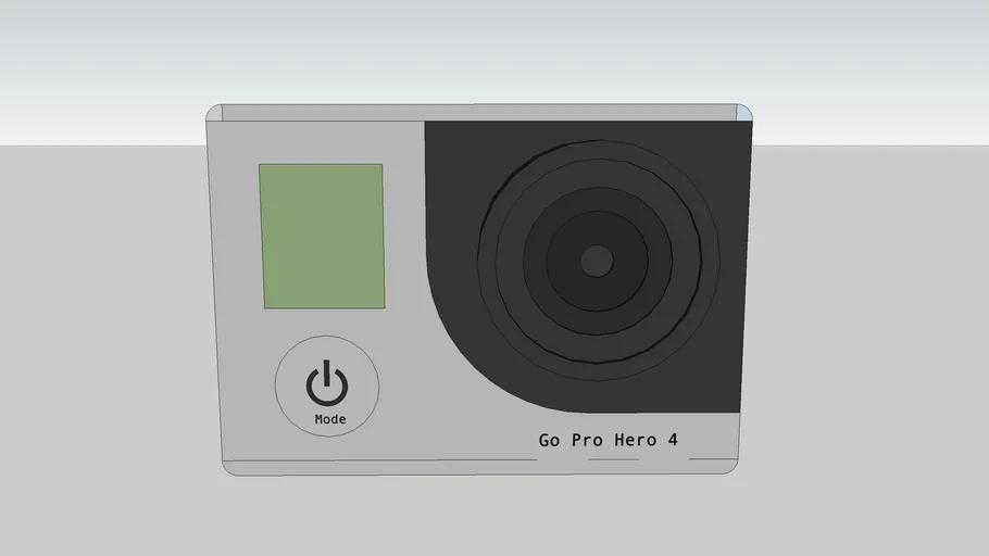 Go_Pro_Hero_4_Black_Graphics_AngusP | 3D Warehouse