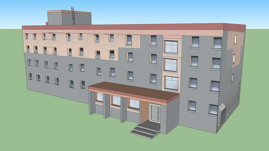 UAF Lathrop hall | 3D Warehouse