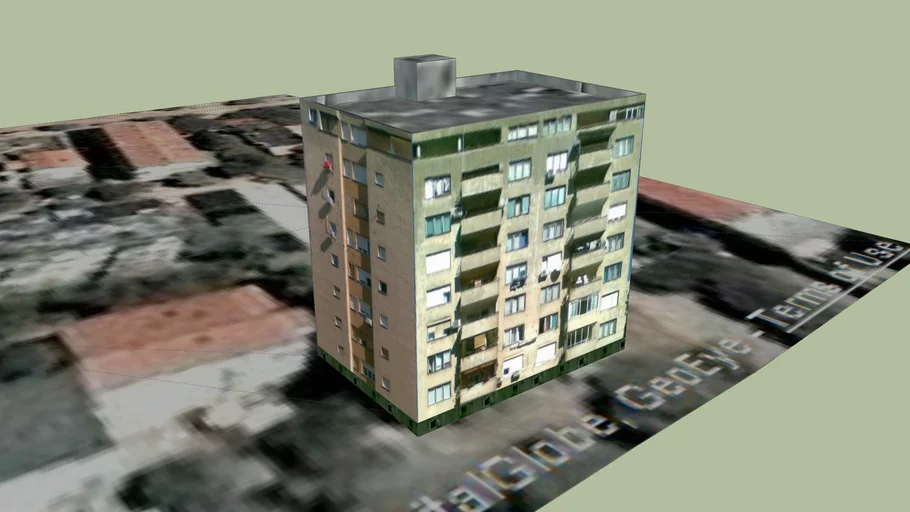 Stari soliter_1 - Zvonimirova ul. Mostar | 3D Warehouse
