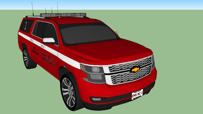 Google Valley FD EMS Battalion 1 | 3D Warehouse