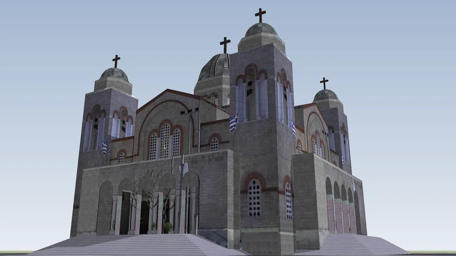 Ιερός Ναός Παναγίας Δεξιάς- Θεσσαλονίκη | 3D Warehouse