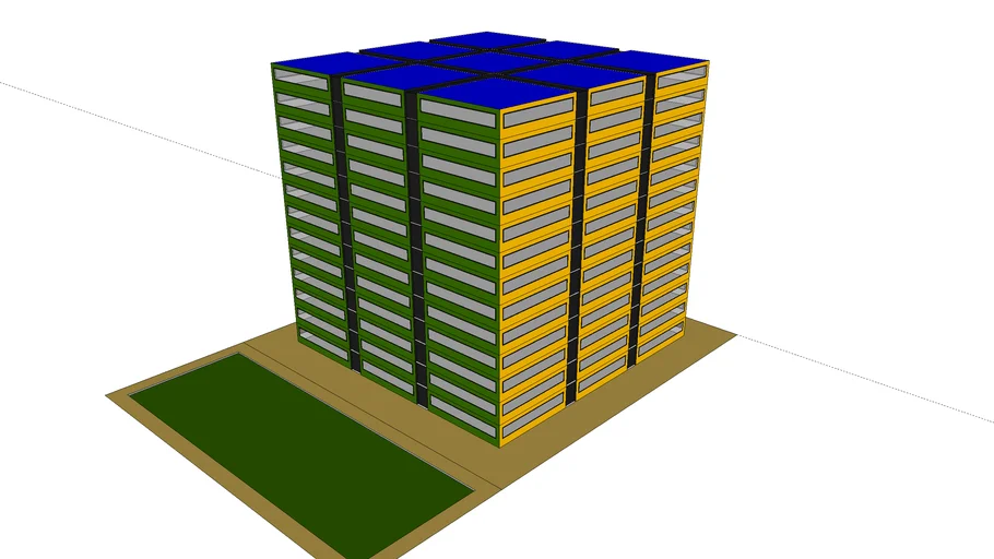 Edificio cubo | 3D Warehouse