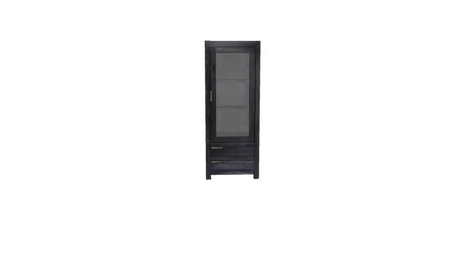 79293 Authentico Grey Display Cabinet (Authentico Grey Vitrine) | 3D ...