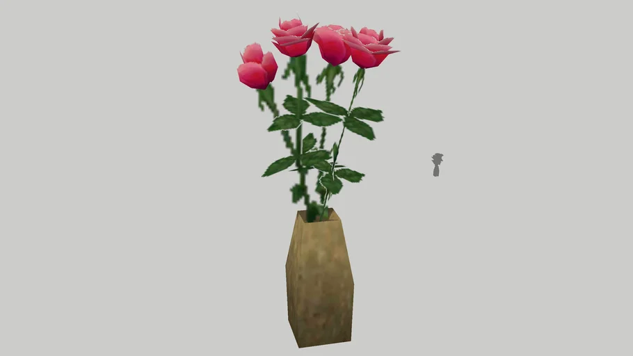 Vase with flowers | 3D Warehouse