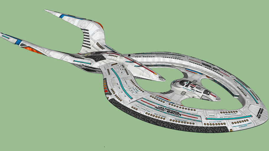 Eternity Class Starship - (Tactical Build) - USS Eisenberg | 3D Warehouse
