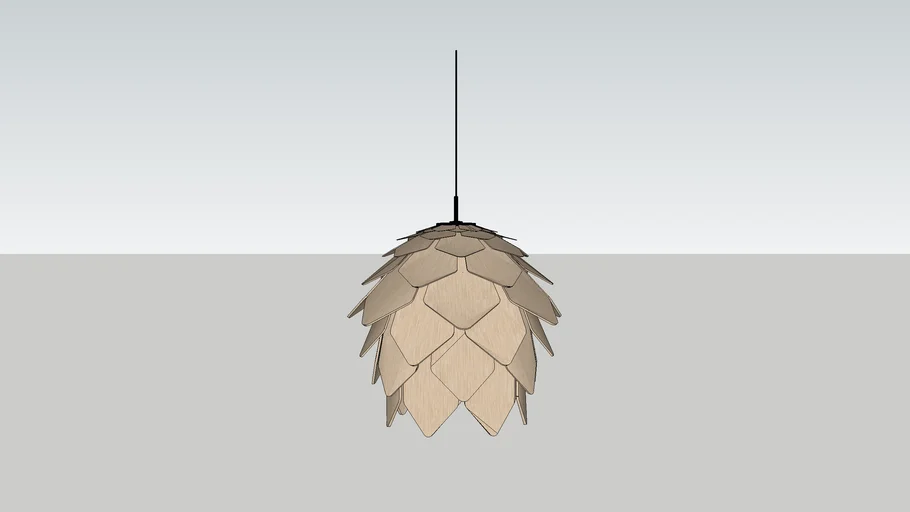 Pine Cone Lamp | 3D Warehouse