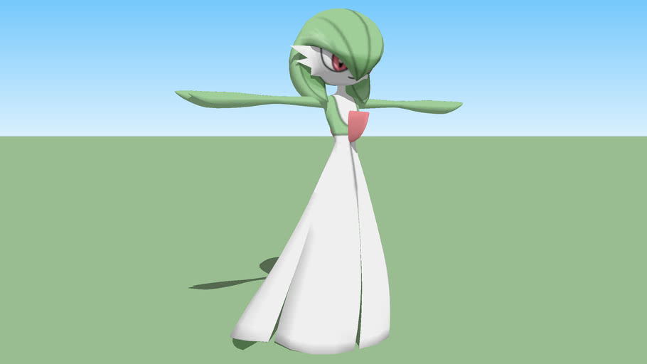 Gardevoir (Pokémon X and Y) | 3D Warehouse