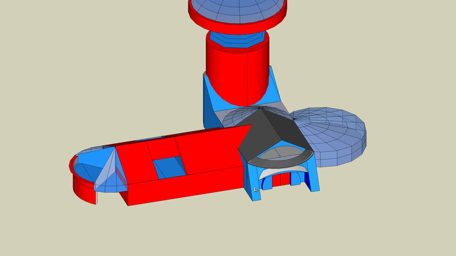 Futuristic House | 3D Warehouse