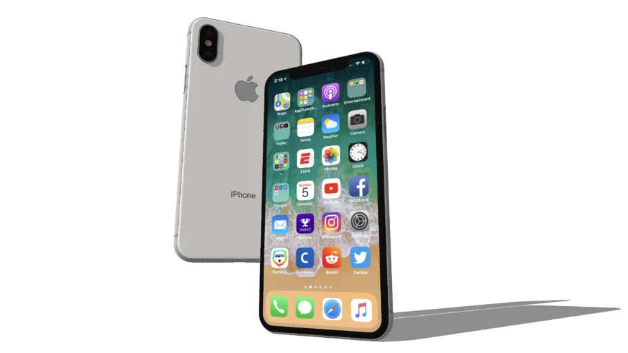 Detailed iPhone X | 3D Warehouse