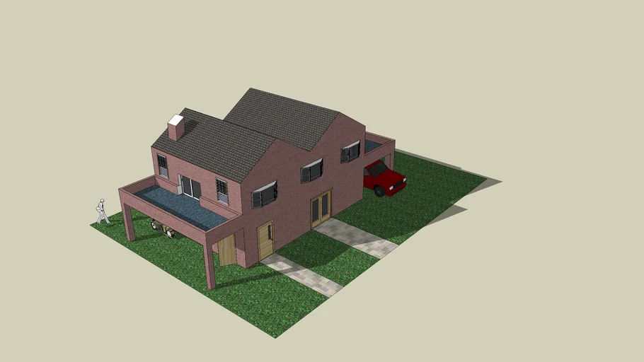 Normal House | 3D Warehouse