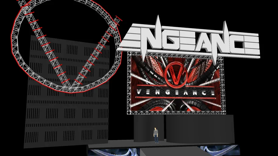 WWE Vengeance 2011 Concept Stage | 3D Warehouse