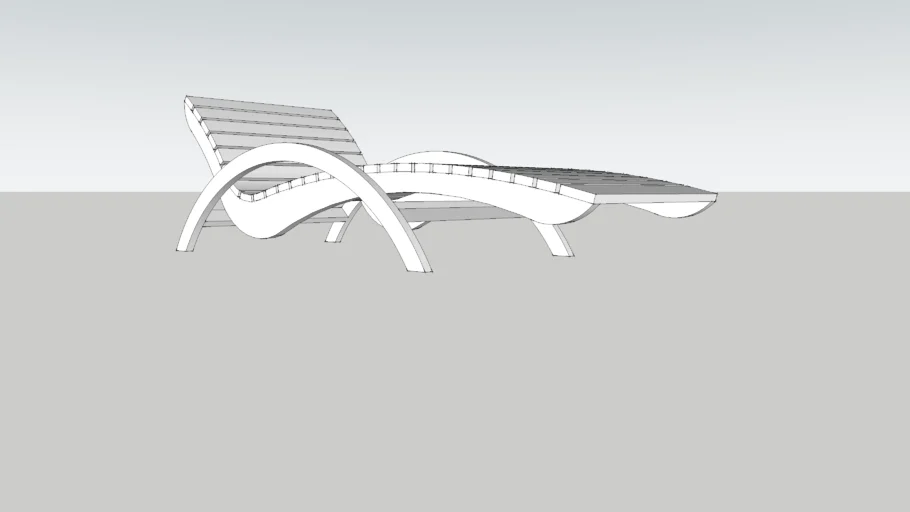 Poolside Chair | 3D Warehouse