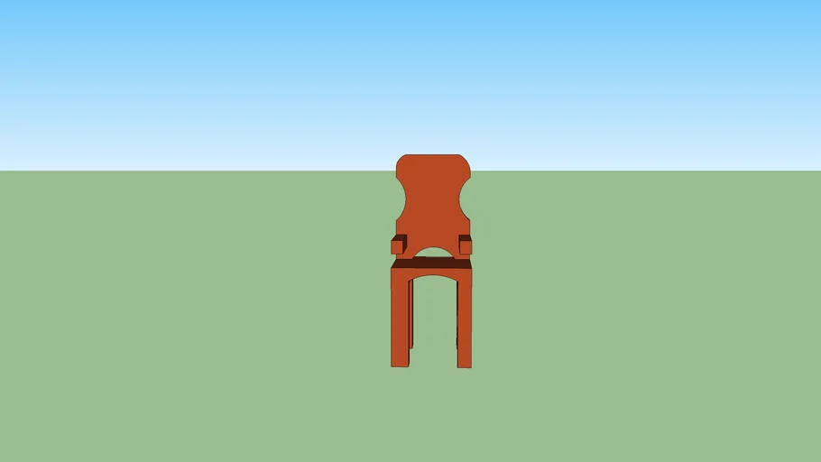 modified chair | 3D Warehouse