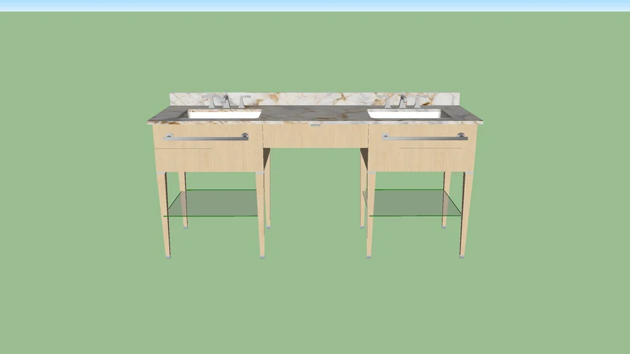 Double Vanity | 3D Warehouse