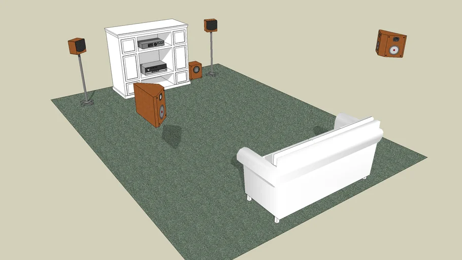 Home Theater/Audio System | 3D Warehouse