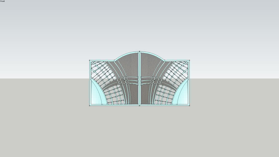 Entrance gate | 3D Warehouse