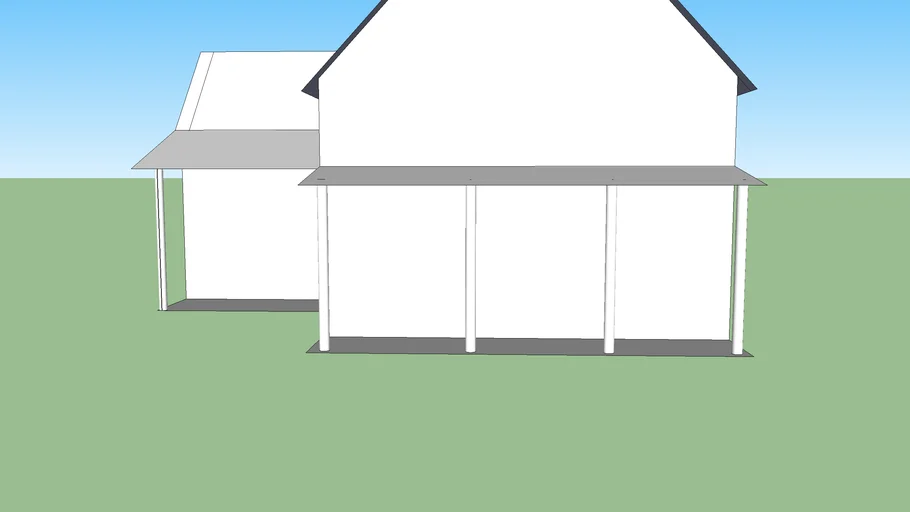 addition slant roof | 3D Warehouse