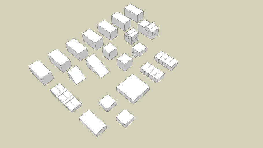 Hirst Arts Blocks Mold #051 - 1:1 | 3D Warehouse