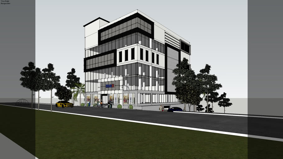 modern commercial 01 | 3D Warehouse