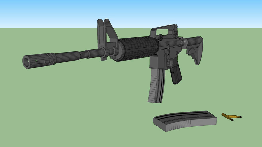 Colt M4A1 | 3D Warehouse