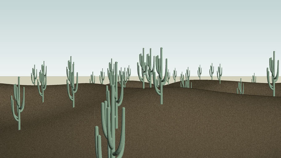 Desert scene | 3D Warehouse