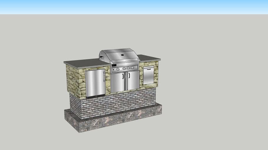 outdoor grill | 3D Warehouse