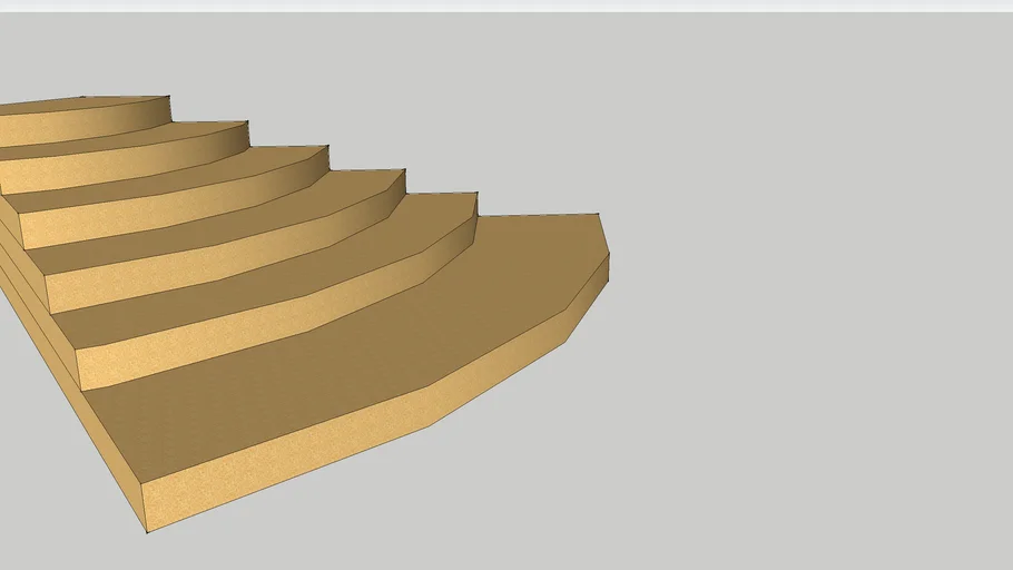 Stairs for N scale model trains | 3D Warehouse