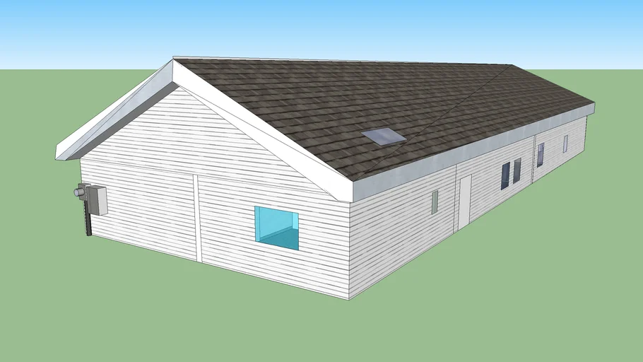 house with texture | 3D Warehouse